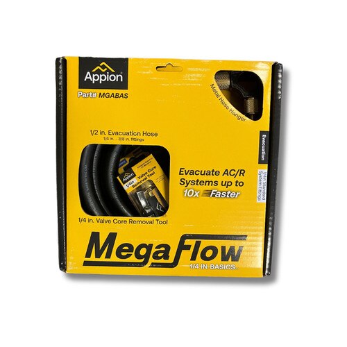MEGA FLOW BASICS 1/2 MEGA FLOW HOSE AND 1/4